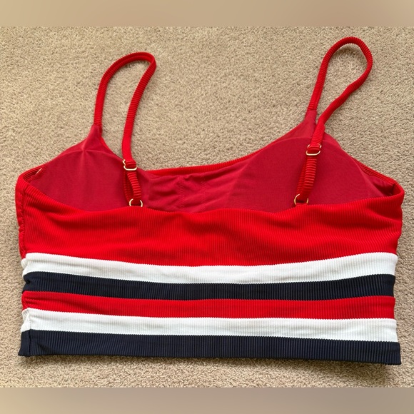 Beach Riot | Swim | Beach Riot Bikini Set Americana Color Block | Poshmark